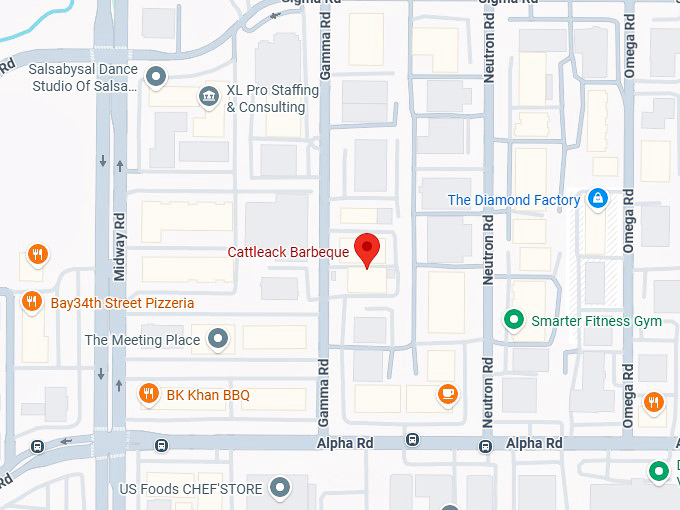 16. cattleack barbeque map