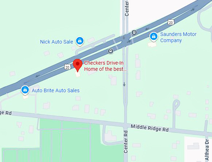 16. checkers drive in home of the best burger in the world map