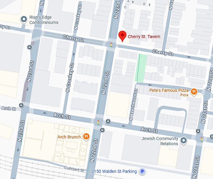 16. cherry st. tavern map