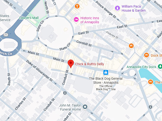 16. chick & ruth's delly map