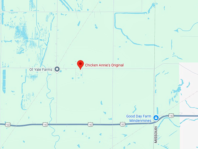 16. chicken annie's original map