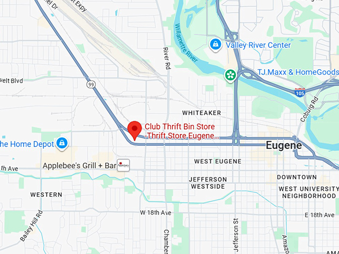 16. club thrift bin store thrift store eugene, amazon overstock map