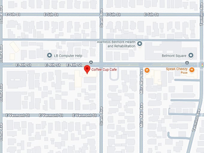 16. coffee cup cafe map