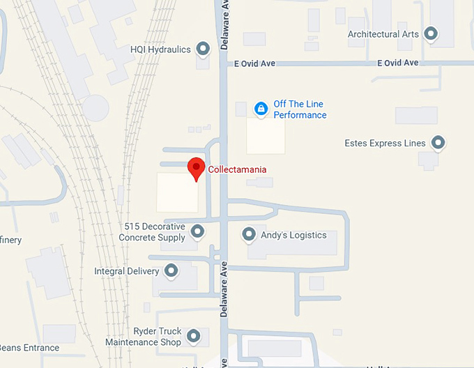 16. collectamania map