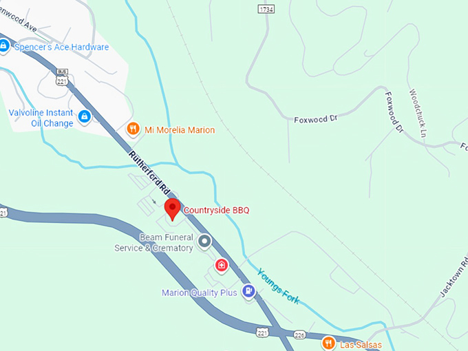 16. countryside bbq map