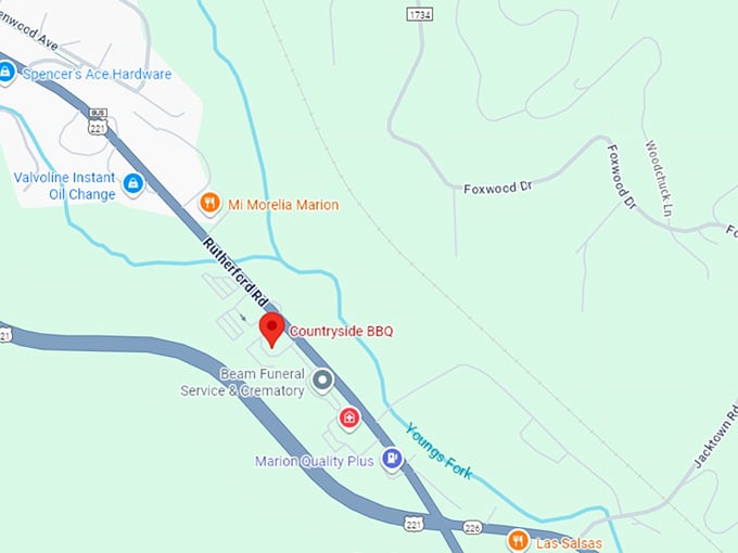 16. countryside bbq map