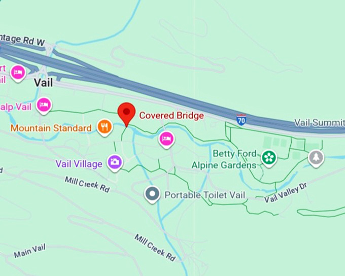 16. covered bridge map