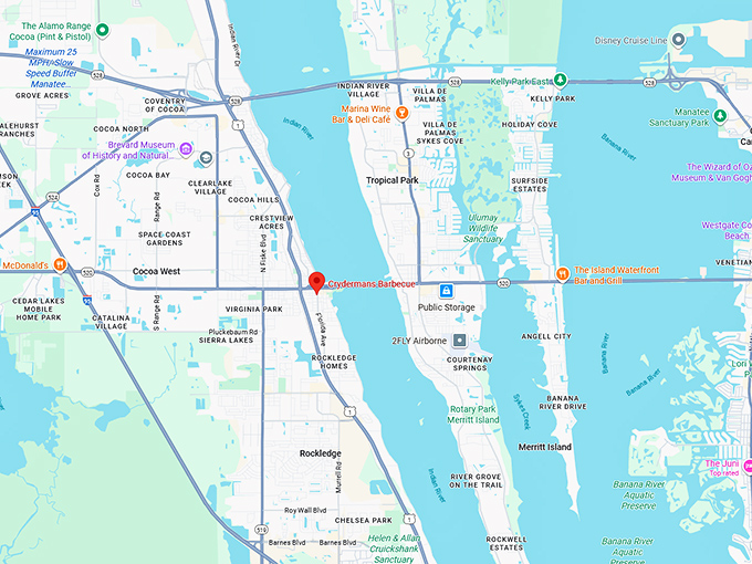 16. crydermans barbecue map