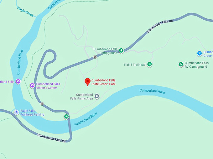 16. cumberland falls map