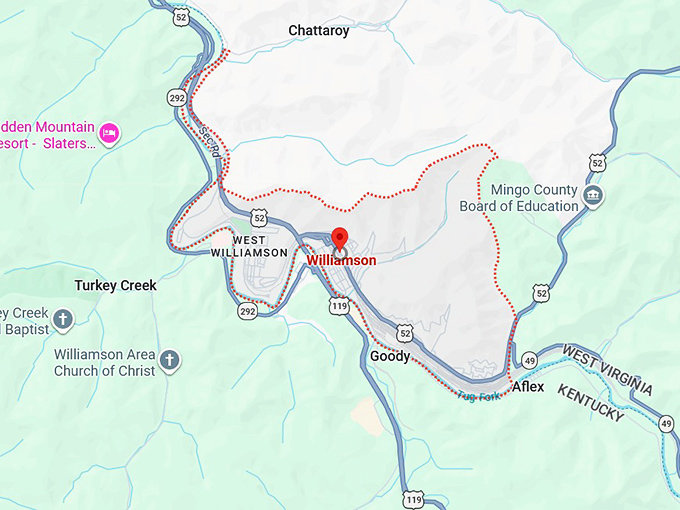 16. darrell hugueley map
