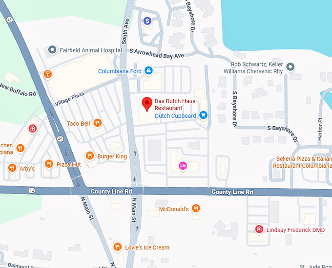 16. das dutch haus restaurant map