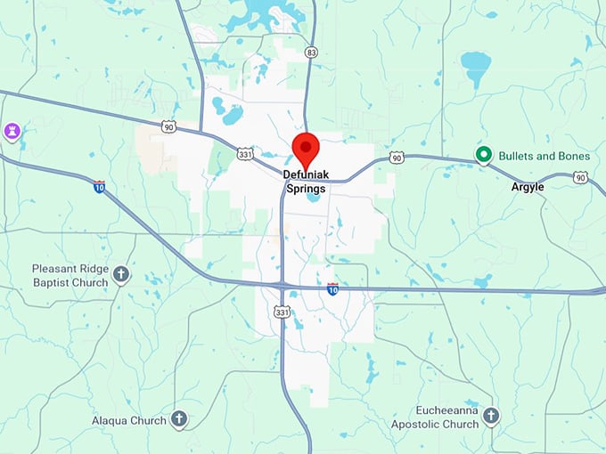 16. defuniak springs fl map
