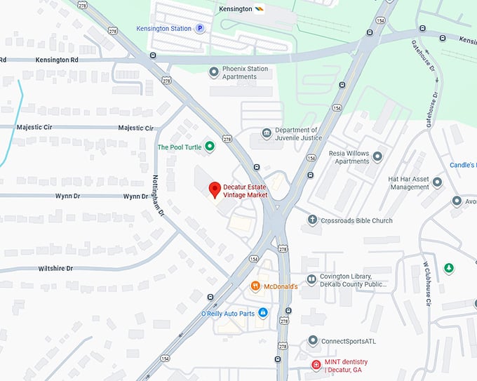 16. decatur estate vintage market map