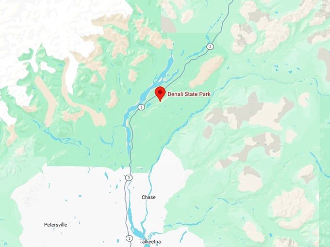 16. denali state park map