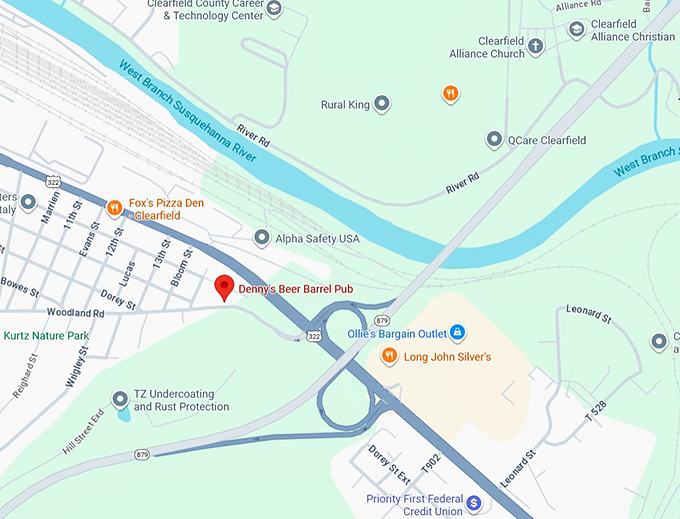 16. denny's beer barrel pub map