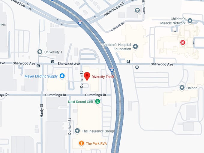 16. diversity thrift map