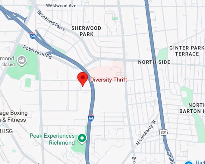 16. diversity thrift map