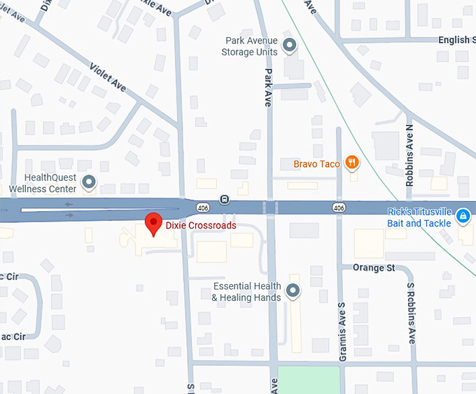 16. dixie crossroads map