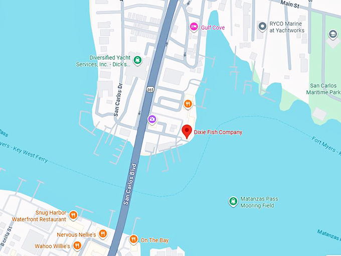 16. dixie fish company map