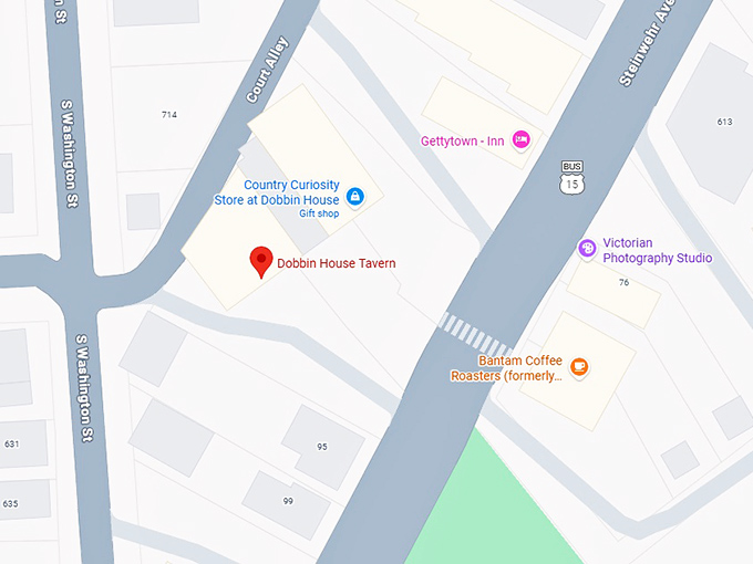 16. dobbin house tavern map