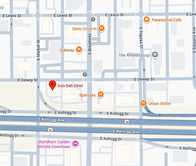 16. doo dah diner map