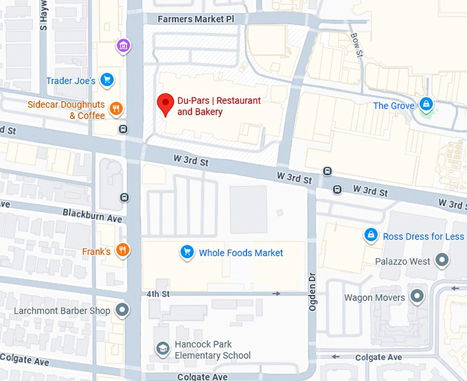 16. du pars restaurant and bakery map