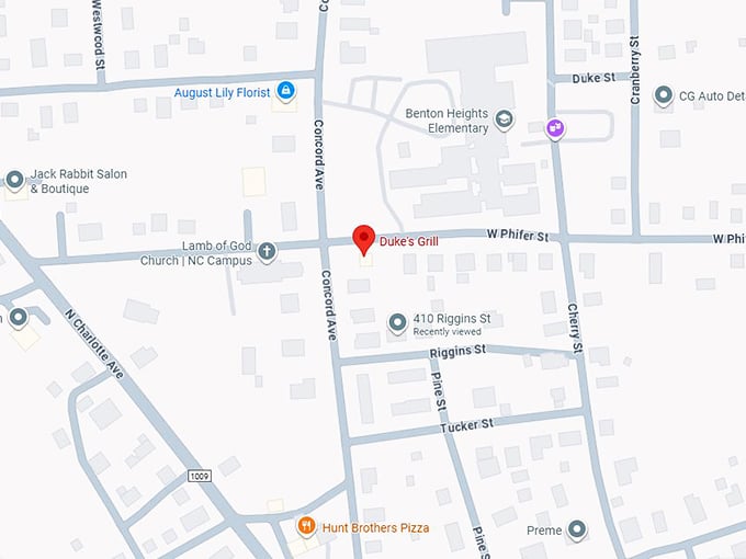 16. duke's grill map