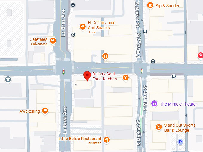 16. dulan's soul food kitchen map