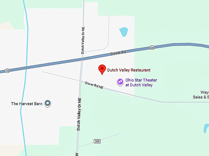 16. dutch valley restaurant map