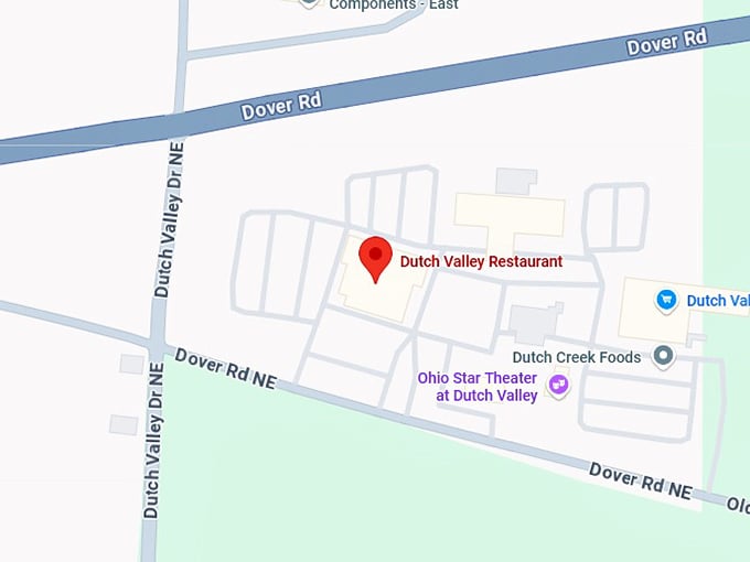 16. dutch valley restaurant map