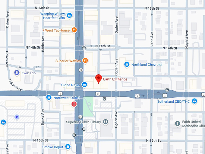 16. earth exchange map