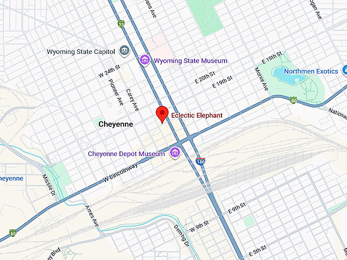 16. eclectic elephant map