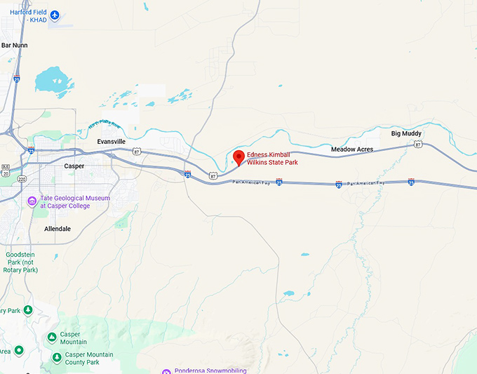 16. edness kimball wilkins state park map