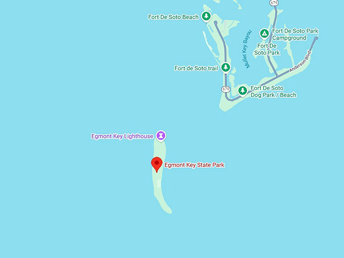 16. egmont key state park map