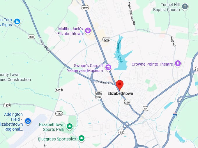 16. elizabethtown map