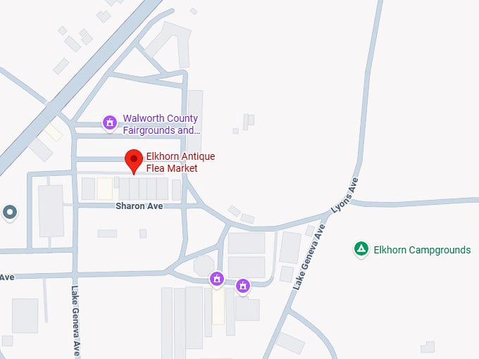 16. elkhorn antique flea market map