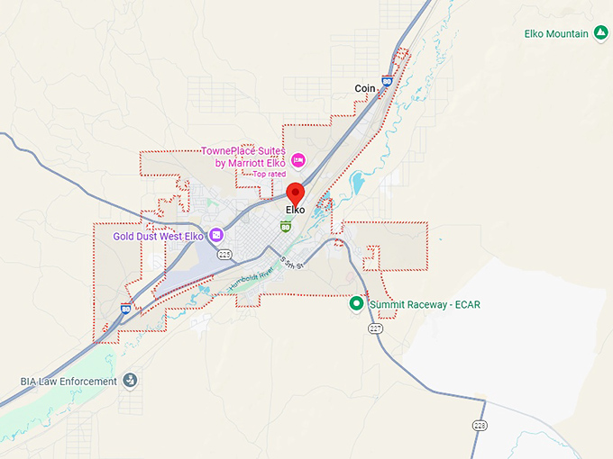 16. elko map