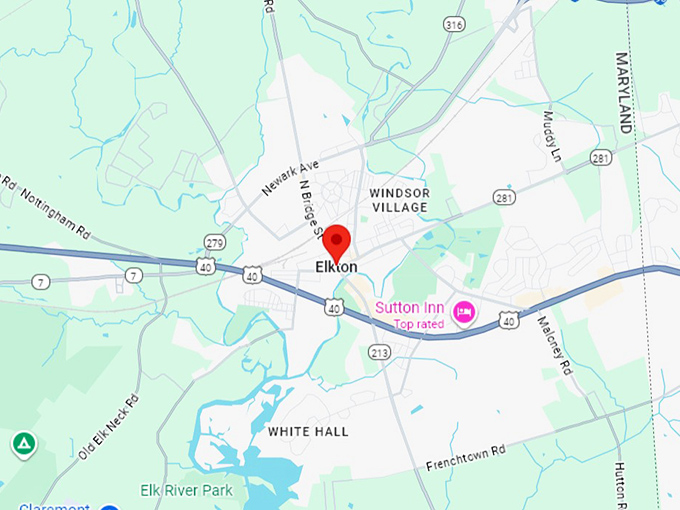 16. elkton, md map