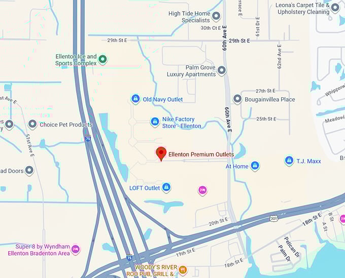 16. ellenton premium outlets map
