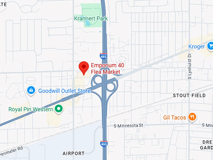 16. emporium 40 flea market map