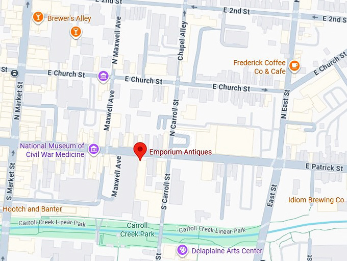 16. emporium antiques map