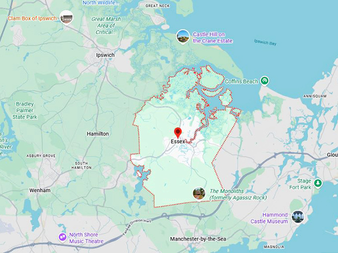16. essex ma map
