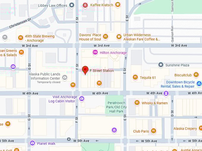 16. f street station map