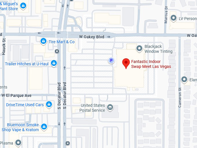 16. fantastic indoor swap meet las vegas map