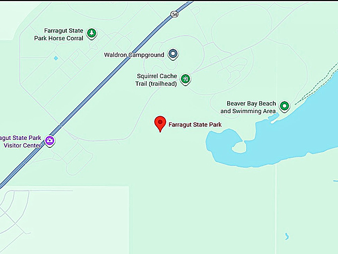 16. farragut state park map