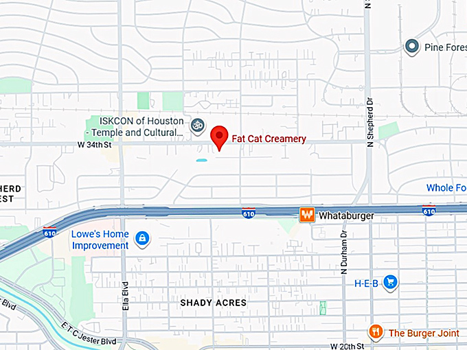 16. fat cat creamery map