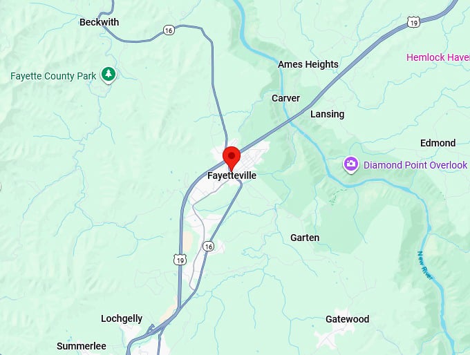 16. fayetteville map