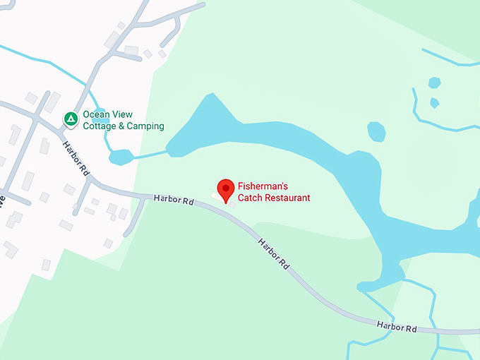 fisherman&rsquo;s catch restaurant map
