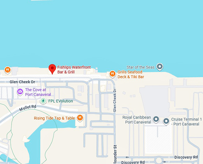 16. fishlips waterfront bar & grill map