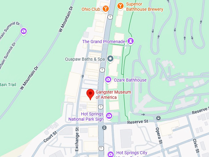 16. gangster museum of america map